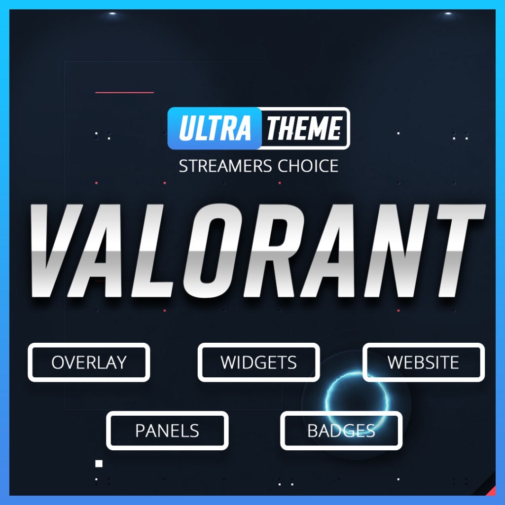 Animated Neon Waves Stream Bundle | #1 Twitch-Overlay.com